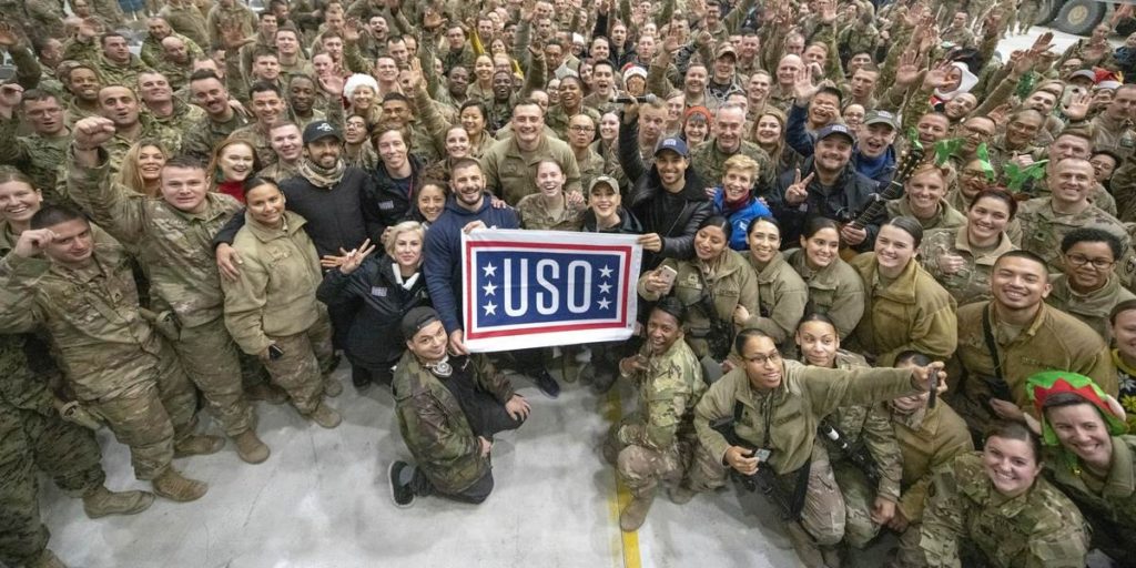 The USO Celebrates 81 Years of Serving the Nation's Armed Forces